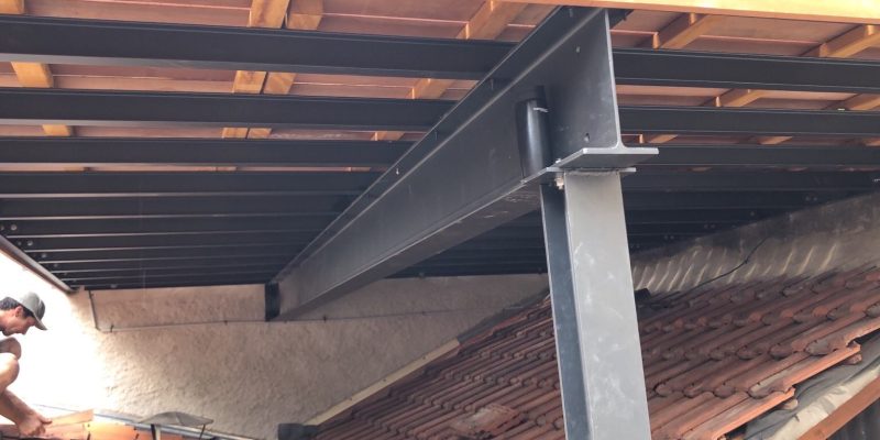 Terrasse Bois sur structure Acier - Wood&Co